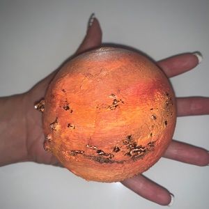 Hand Crafted | Other | Mars 3d Printed Hand Painted Globe Nasa Images ...